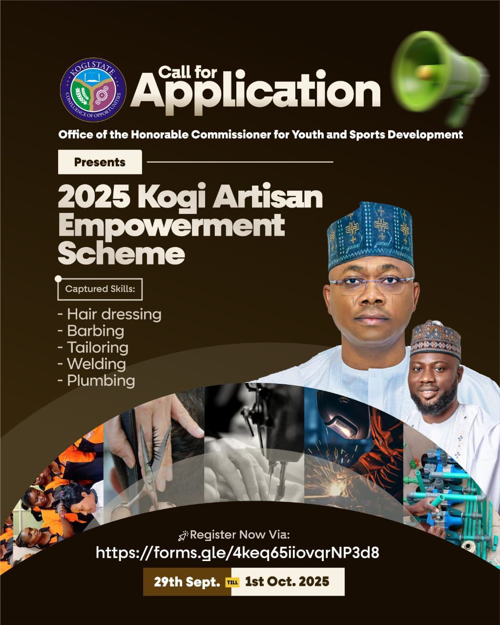Call for Application: Hon. Monday Anyebe Launches Statewide Artisan ...